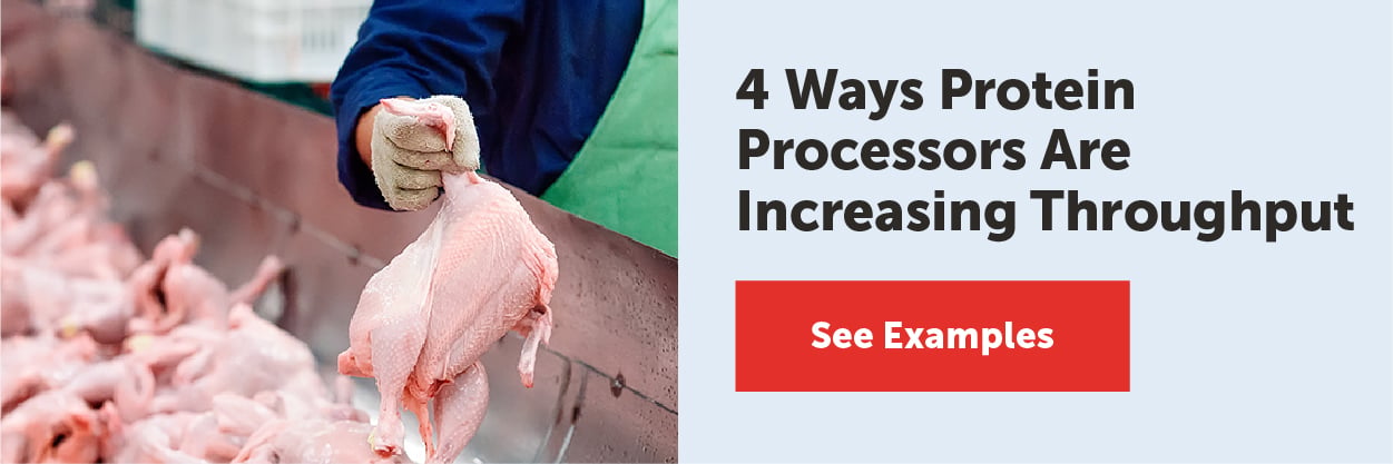 4 Ways Protein Processors Are Increasing Throughput